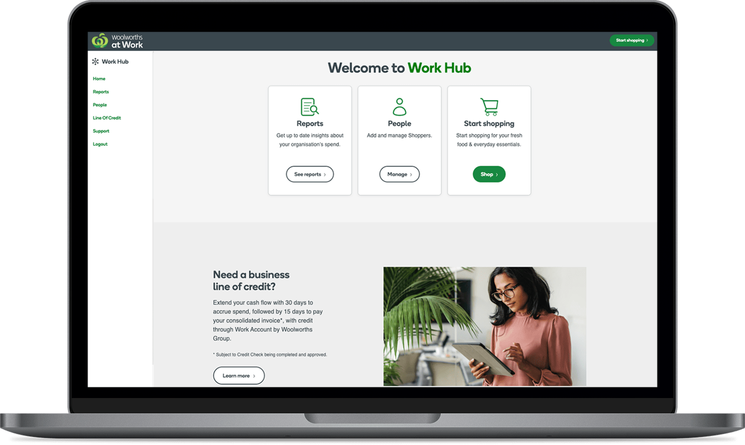Smart Work Hub Reporting Dashboards | Woolworths At Work