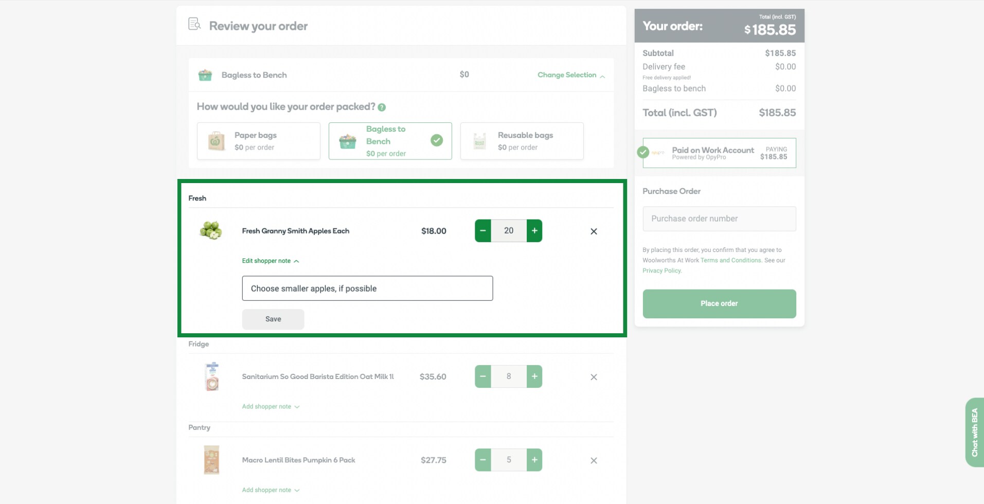 How to order online with Woolworths at Work | Woolworths At Work