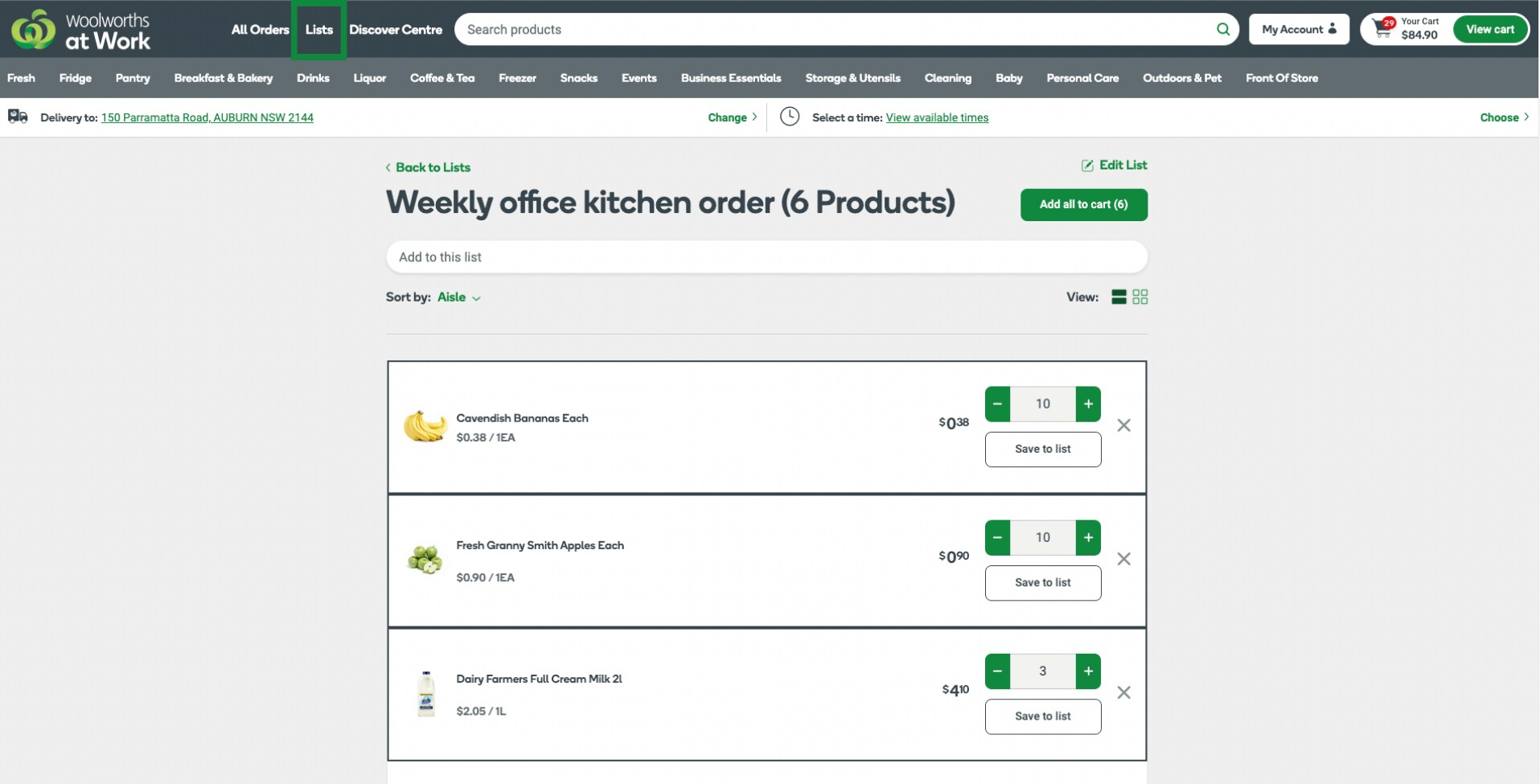 How to order online with Woolworths at Work | Woolworths At Work