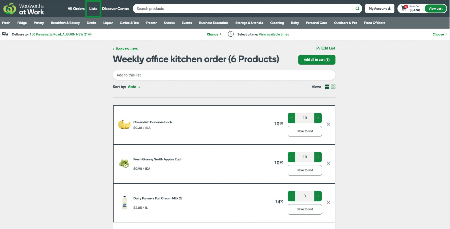How to order online with Woolworths at Work | Woolworths At Work
