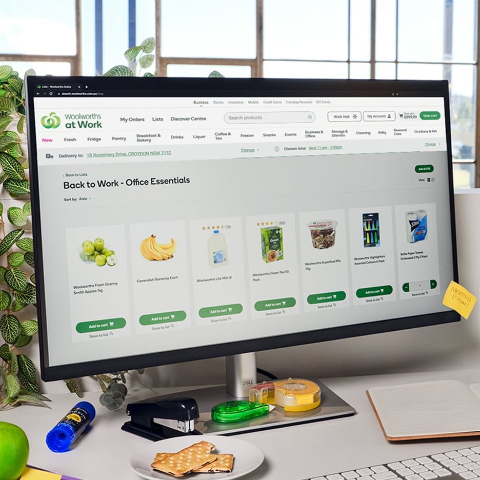 How to order online with Woolworths at Work | Woolworths At Work