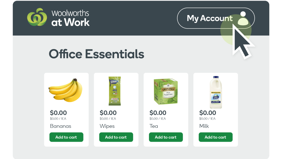 How to set up a recurring order - Woolworths at Work